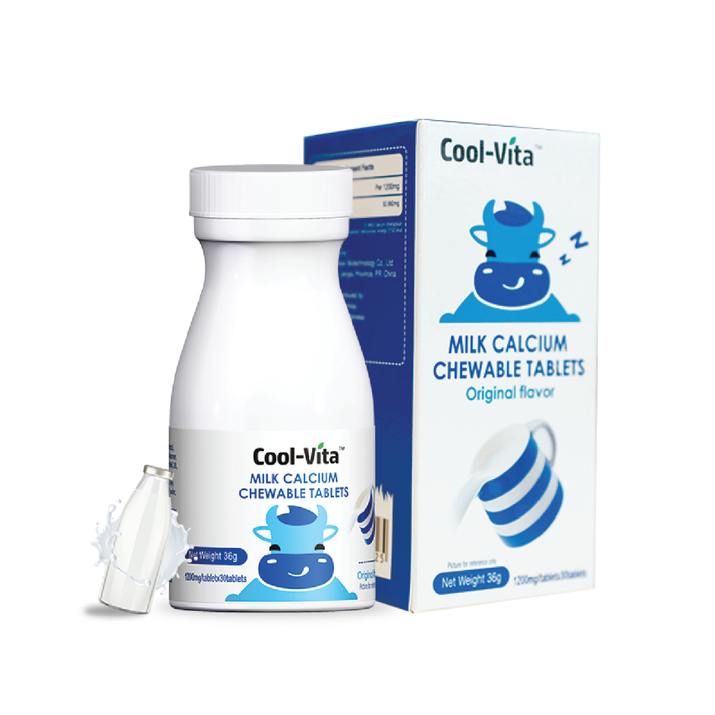 Jual COOLVITA ORIGINAL Milk Calcium Chewable (Kunyah) Rasa Original ...