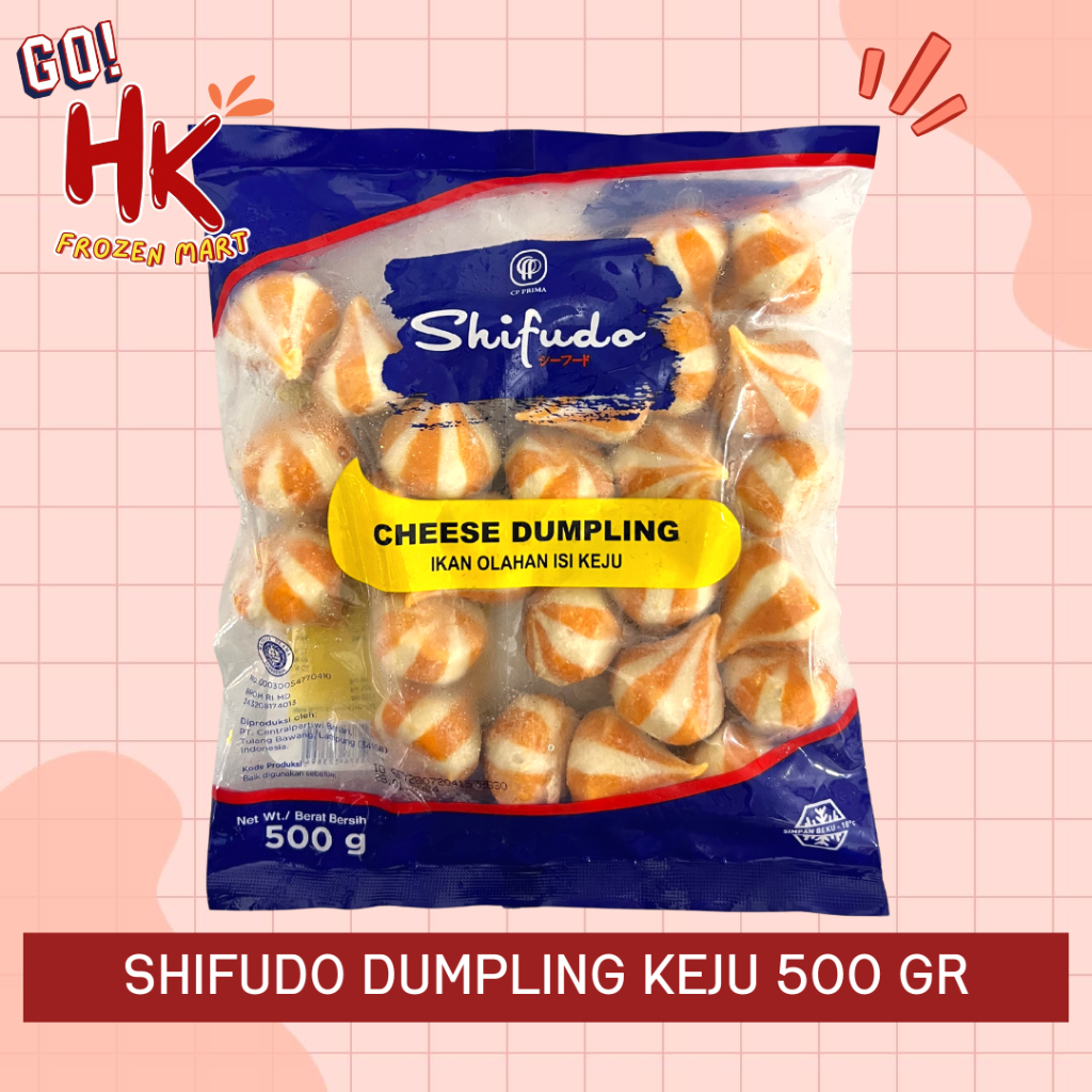 Jual Shifudo Dumpling Keju 500gr | cheese dumpling fish isian suki ...