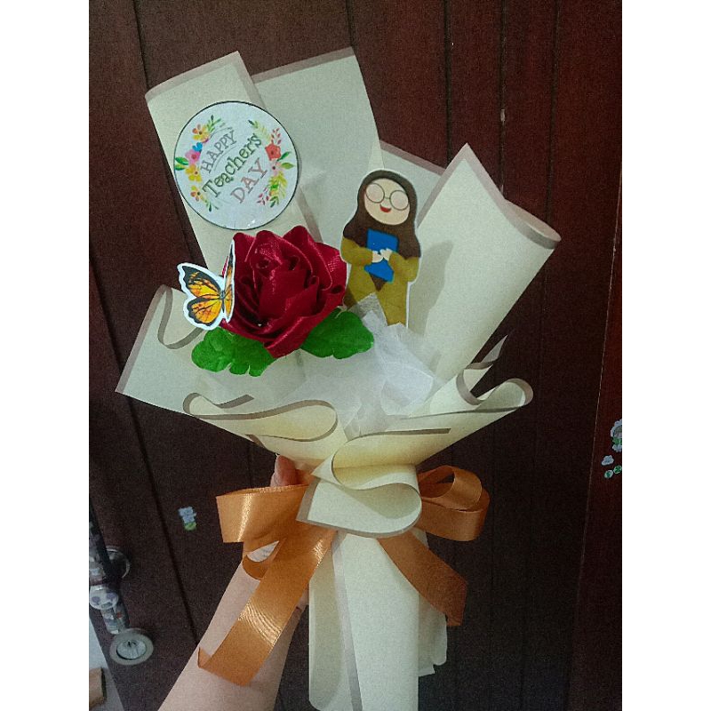 Jual Buket mini / Buket Hari guru/ buket ulang tahun | Shopee Indonesia