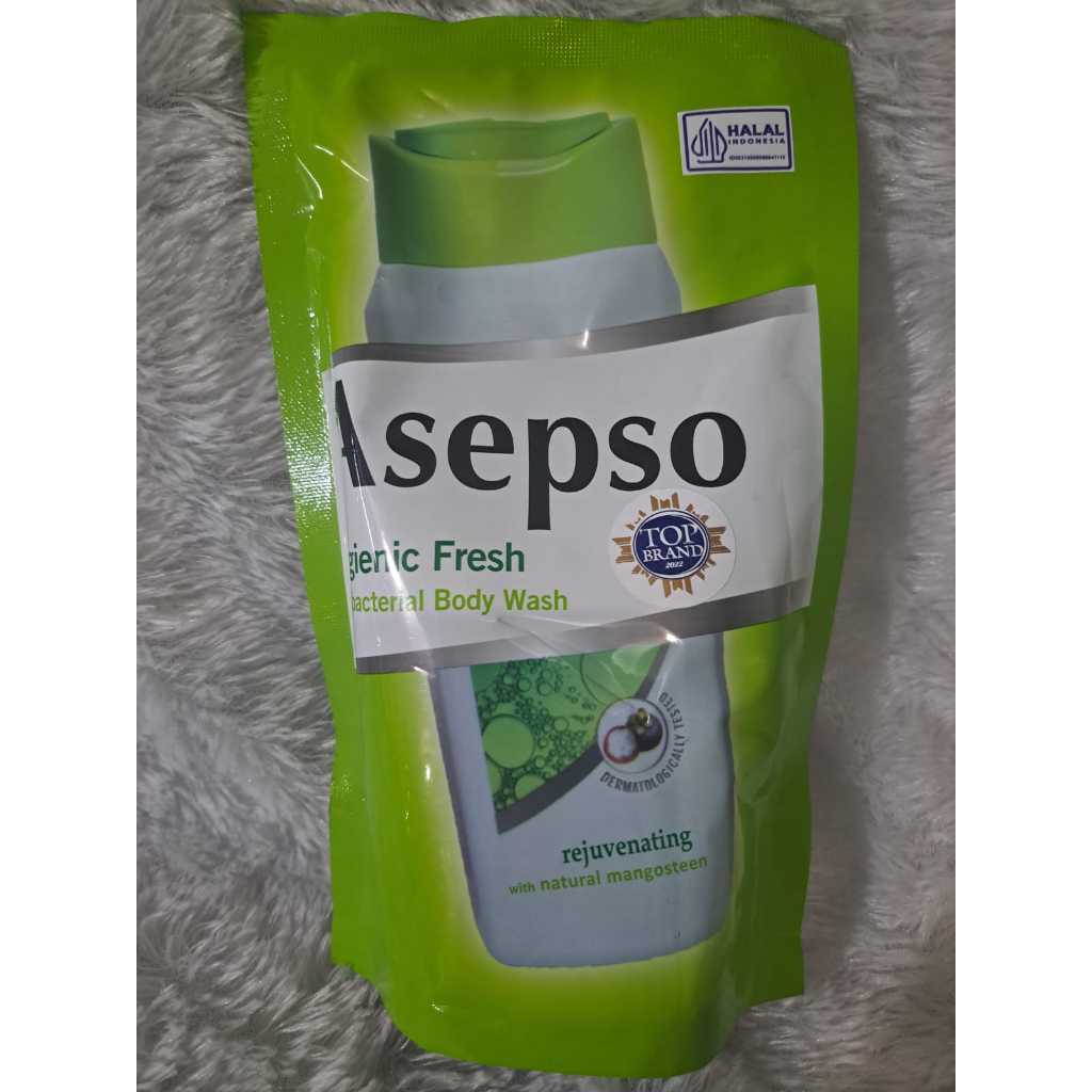 Jual ASEPSO Hygienic Fresh Reffil - 450 ml / ASEPSO Sabun Cair Body Wash Hygienic Fresh | Shopee ...