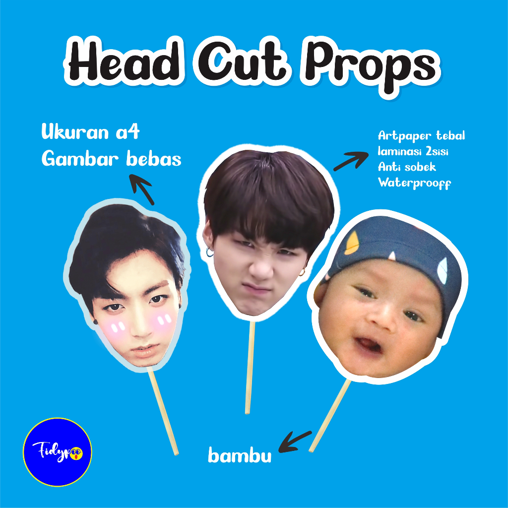 Jual PROPERTI FOTO // HEAD CUT PROPS // PROPERTI KEPALA | Shopee Indonesia