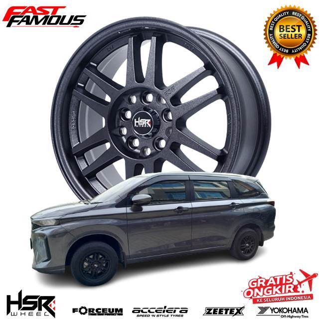 Jual Pelek mobil r15 baut 5 hsr boroko bly01 mobil new veloz, sienta, ertiga, granmax dll ...