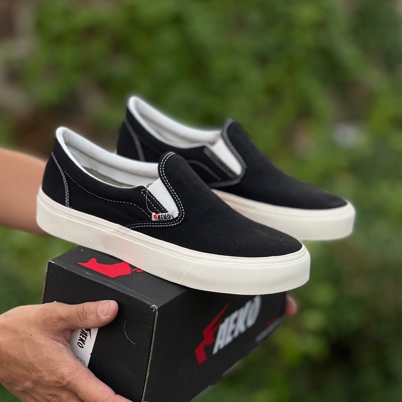 Jual Sneakers Aeko PrefixCamo Blackwhite Pria/Wanita Original Lokal ...