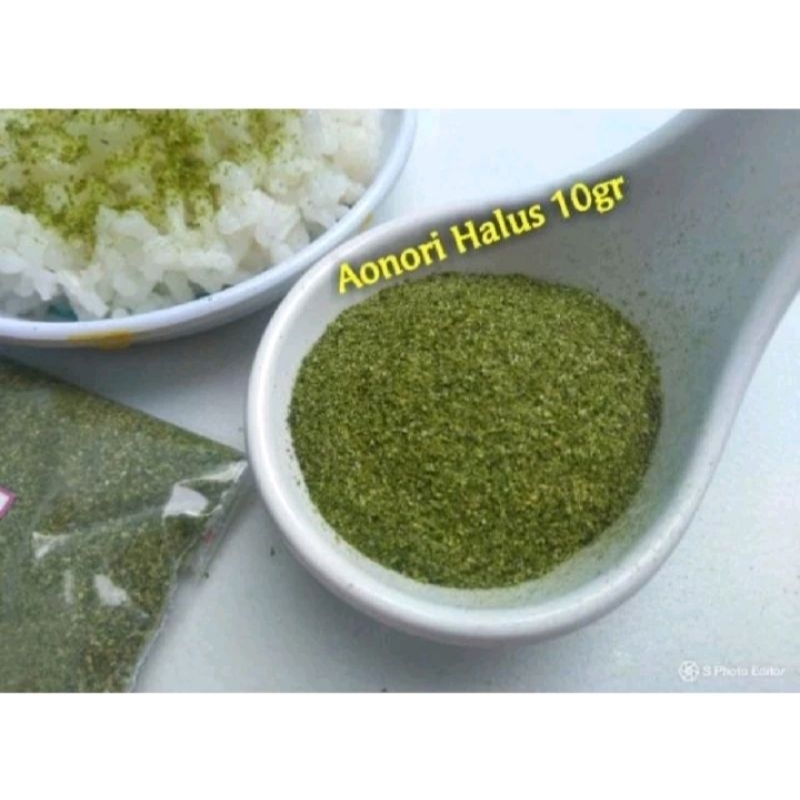 Jual Aonori bubuk termurah 10gr dan 50gr rumput laut nori powder ...