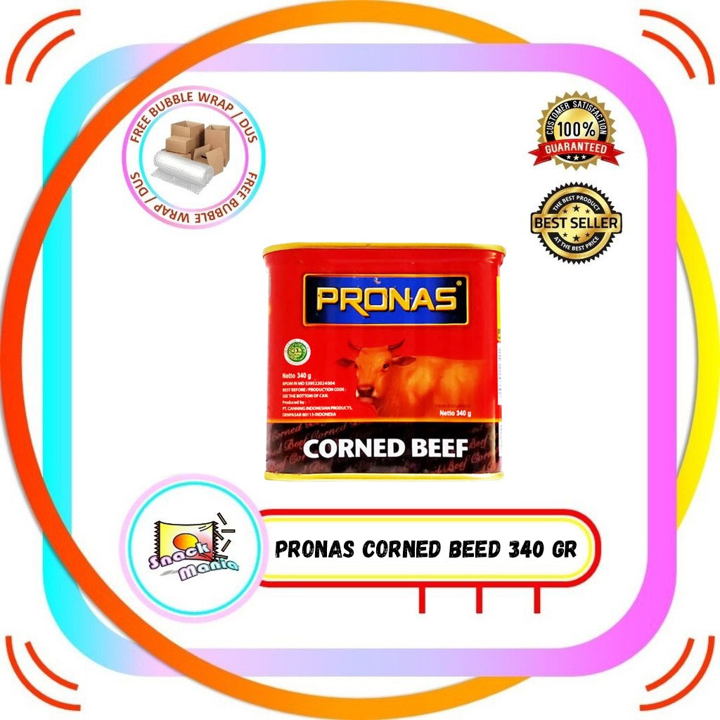 Jual Pronas Corned Beef ~ 340 gr Kornet Sapi Kaleng | Shopee Indonesia