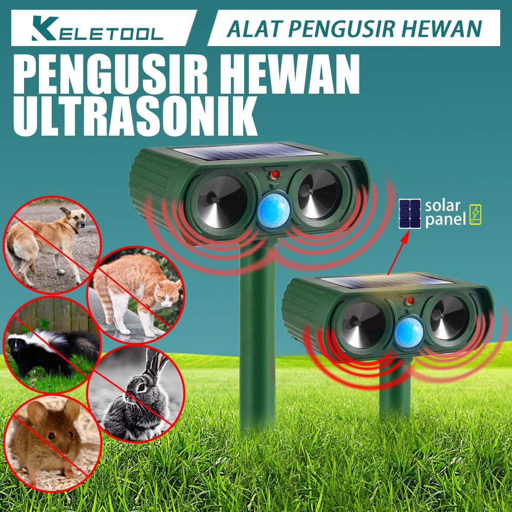 Jual Alat Pengusir Anjing Kucing Hewan Tenaga Animal Repeller Pest ...