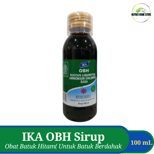 Jual OBH IKA Obat Batuk Hitam 100 ml | Obat Batuk Berdahak | Shopee ...