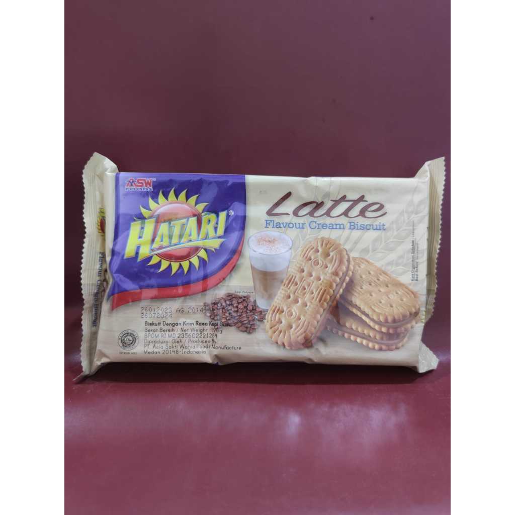 Jual Hatari Flavour Cream 190G - Biskuit Kue Roti Kering Hatari ...