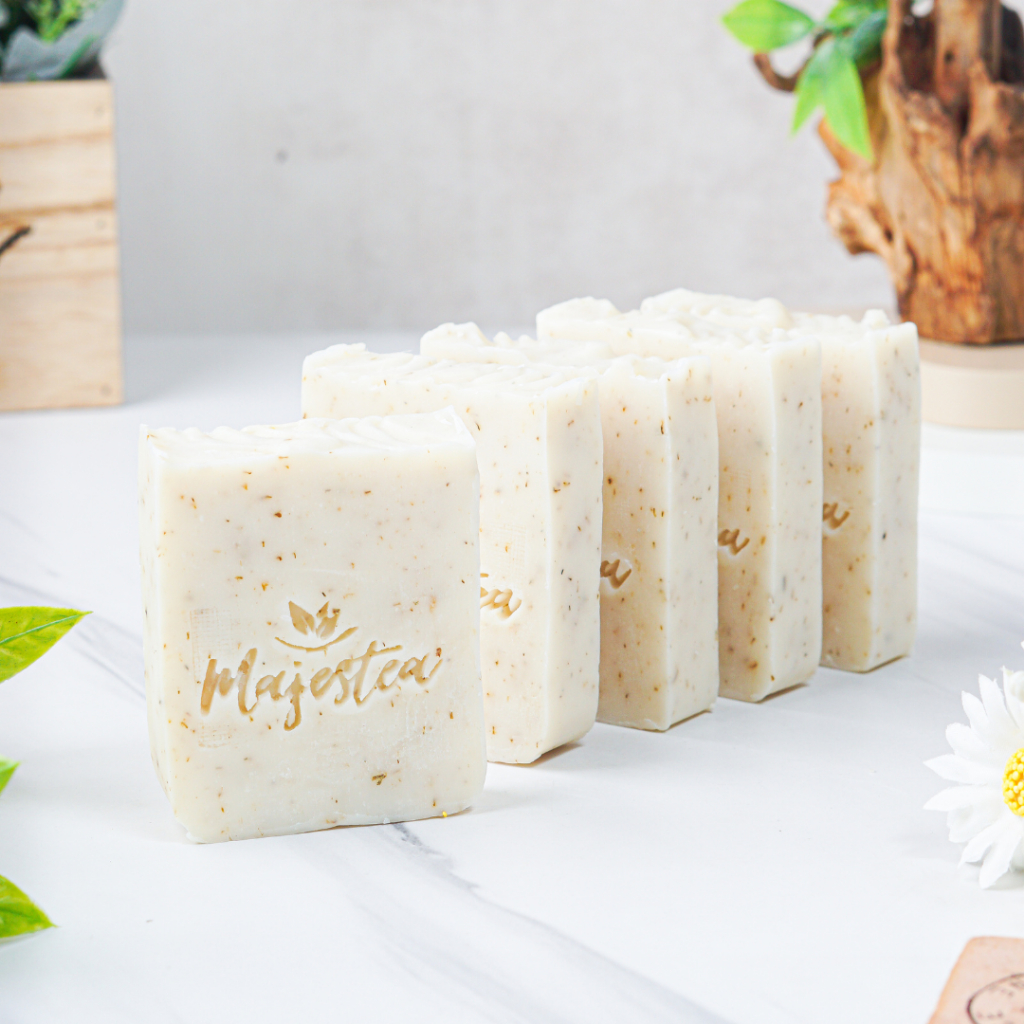 Jual [BUY 2 GET 1 FREE] Majestea Chamomile Handmade Soap Sabun Homemade ...