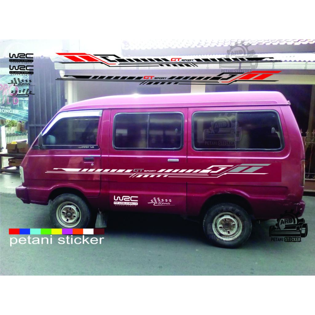 Jual img STIKER STICKER MOBIL SUZUKI CARRY LIST CARRY ST CARRY FUTURA ...