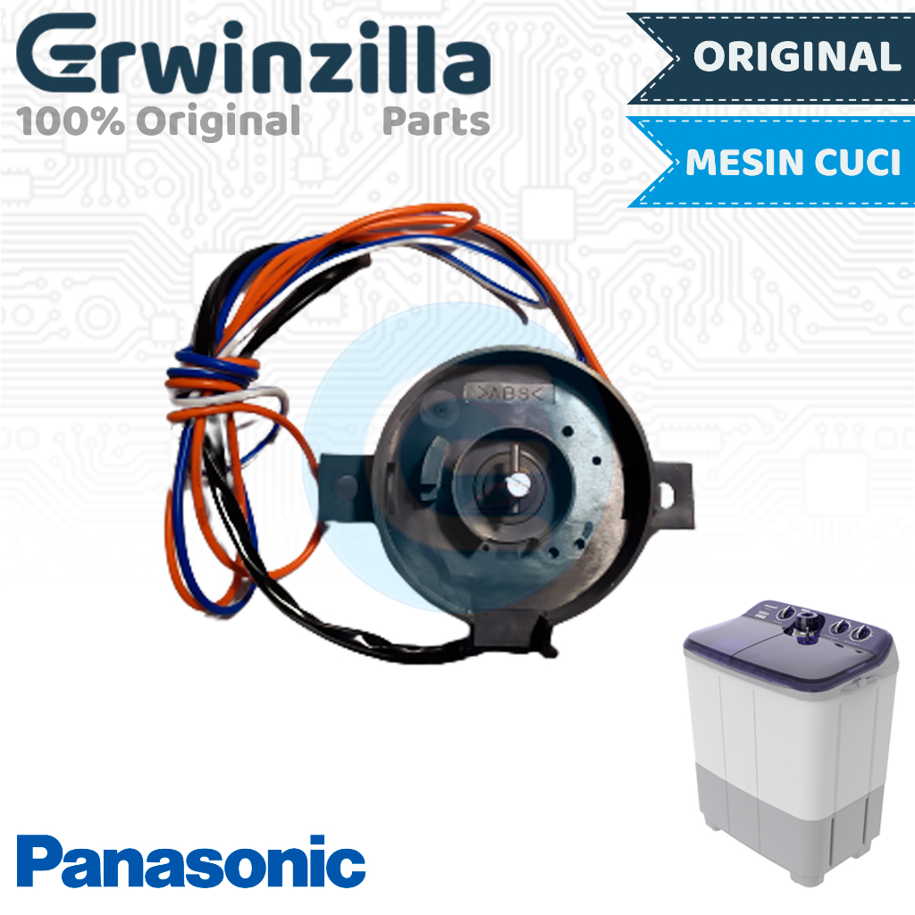 Jual Timer Waktu Putaran Pengering Spin Mesin Cuci 2 Tabung Manual Panasonic Original | Shopee ...