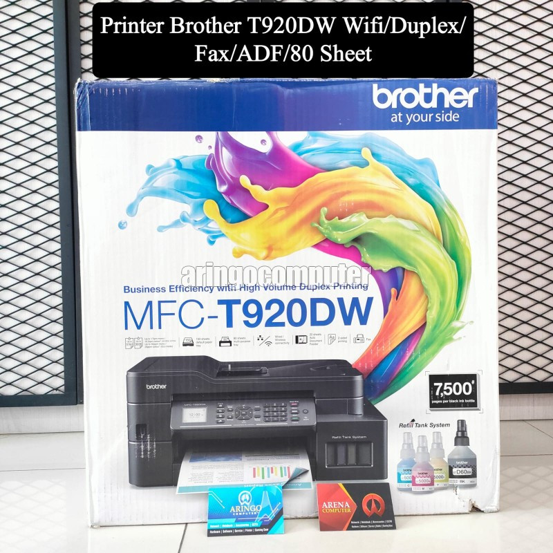 Jual Printer Brother T920DW Print/Scan/Copy/ADF/Duplex/WiFi/80 Sheets ...