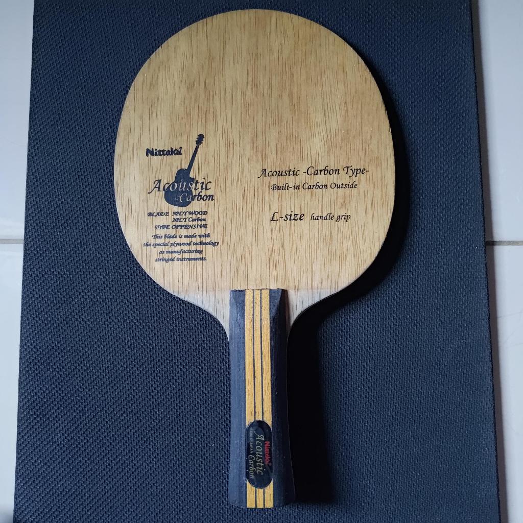 Jual Blade Nittaku Acoustic Carbon | Shopee Indonesia