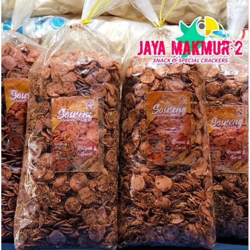 Jual SOSRENG 1000gram sosis goreng pedas | Shopee Indonesia