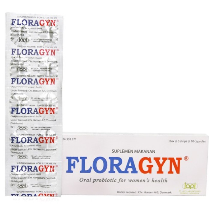 Jual FLORAGYN STRIP ISI 10 KAPSUL UNTUK INFEKSI SALURAN KEMIH KEPUTIHAN ...