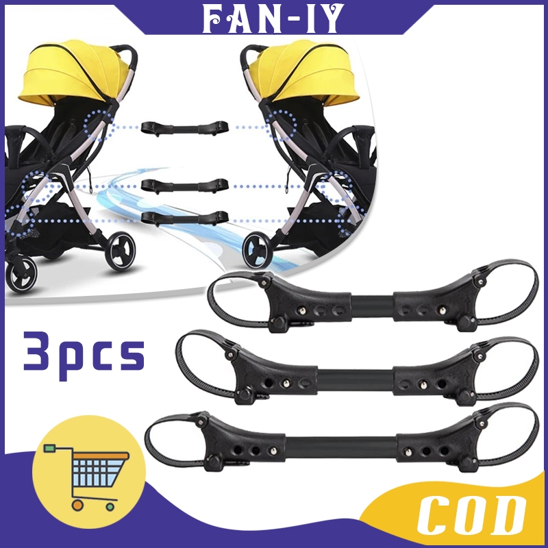 Jual 3Pcs Stroller Connector Panjang Yang Bisa Disesuaikan Konektor ...
