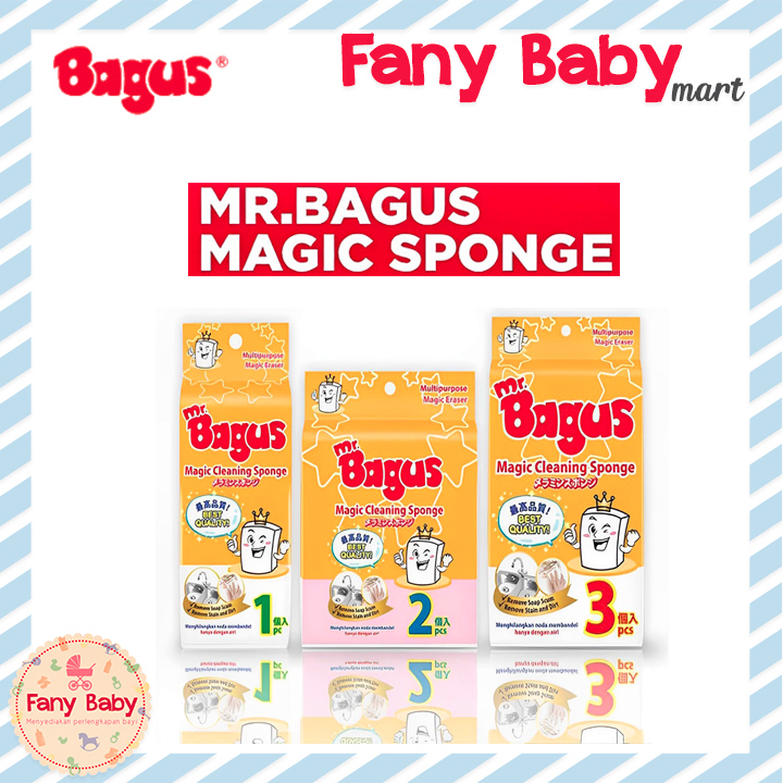 Jual MR. BAGUS MAGIC CLEANING SPONGE - ( SPON AJAIB ) | Shopee Indonesia