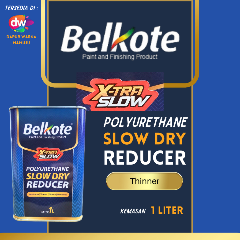 Jual [Sulsel-Sulbar] Belkote Polyurethane X-tra Slow Dry Reducer (Thinner PU Belkote X-tra Slow ...
