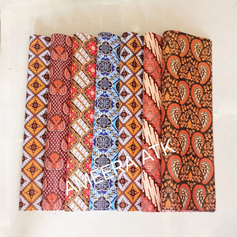 Jual Kertas Kado Batik Murah Glossy ( 15 Lembar ) | Shopee Indonesia