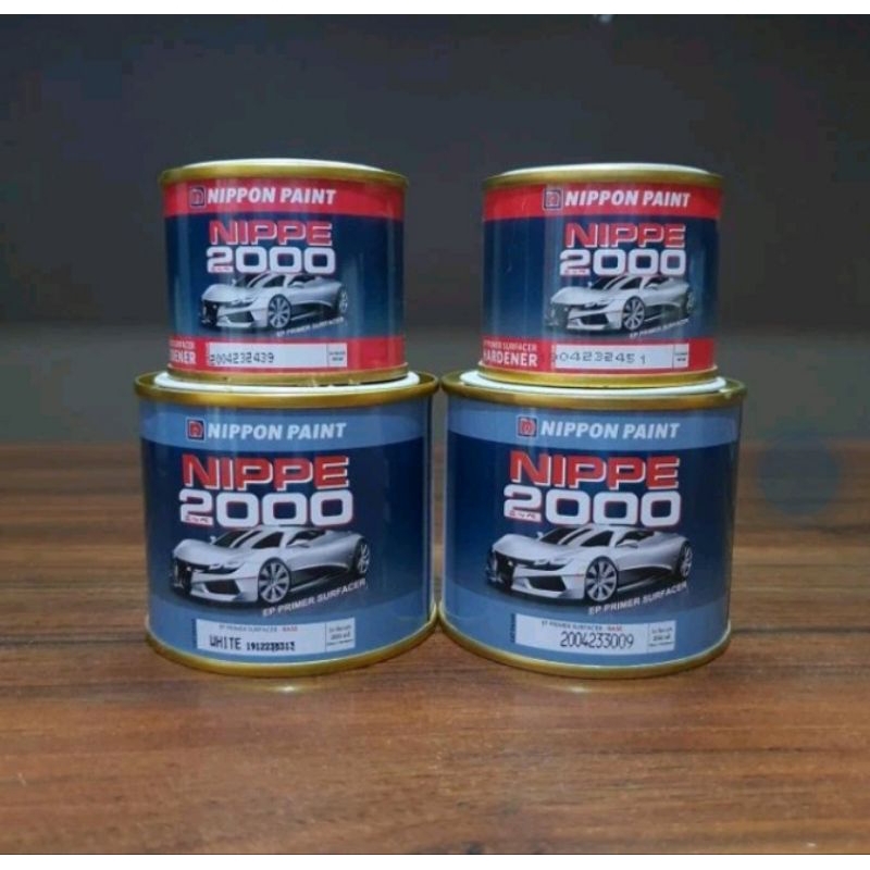 Jual Epoxy Nippe 2000 Epoxy Primer Surfacer Abu Abu + Hardener 240gr ...