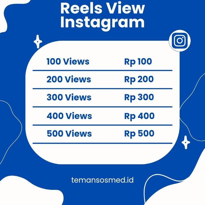 Jual View IG Views Instagram View Viewer IG Viewers Instagram Murah Permanen | Shopee Indonesia