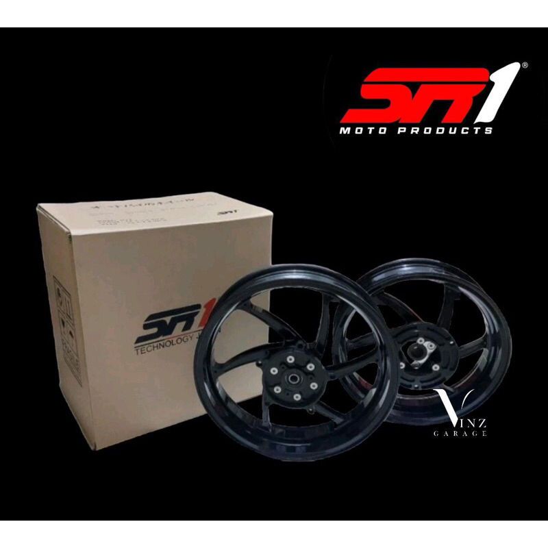 Jual Velg Yamaha Xmax SR-1 Hitam Original SR1 For Yamaha Xmax // Velg ...