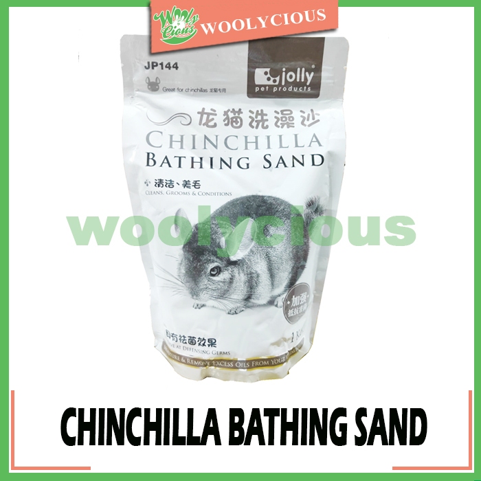Jual Jolly Chinchilla Bathing Sand 1kg - Pasir Mandi Chinchilla JP144 ...