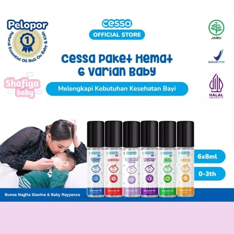 Jual [Best Seller] Cessa Baby 8ml Batuk Pilek Demam Cough N Flu - Cessa ...