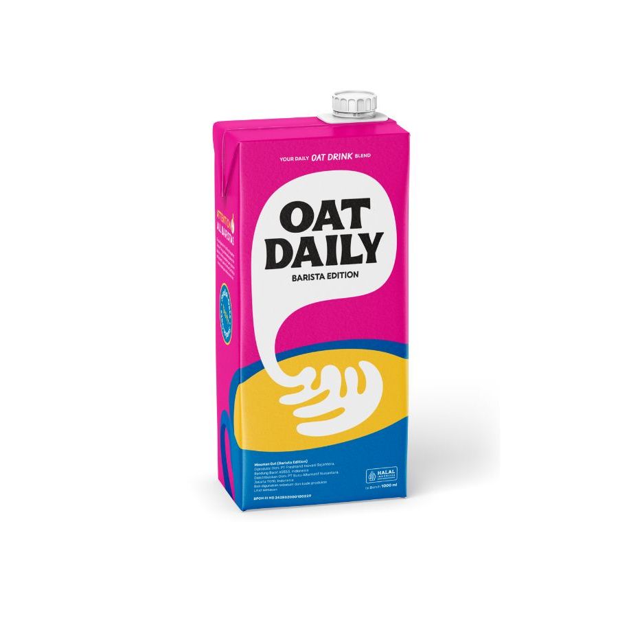 Jual Oat Daily Milk Barista Edition 1L 1 Karton | Susu UHT Oat 1000ml 1 ...
