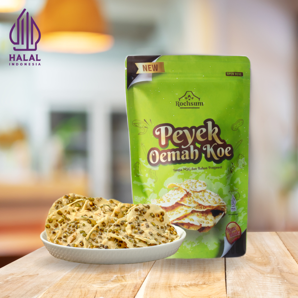 Jual Peyek Oemah Koe | Rempeyek Kacang Hijau 80gr (Pouch) | Shopee ...