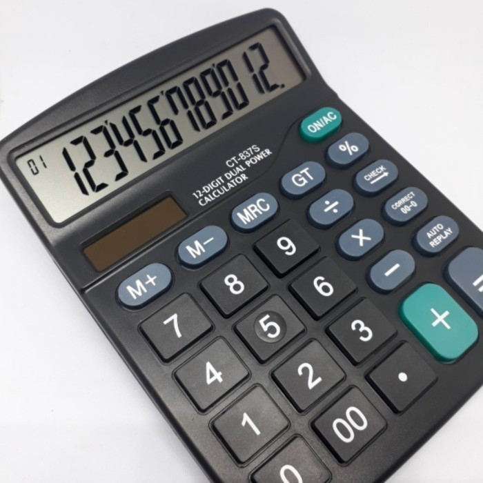 Jual Kalkulator CT-837S 12 digit / Calkulator | Shopee Indonesia