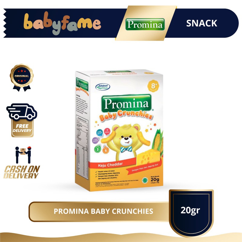 Jual PROMINA BABY CRUNCHIES | 20GR | SNACK | Shopee Indonesia