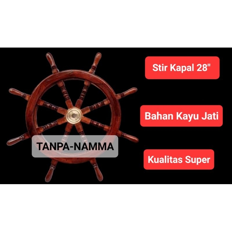 Jual Setir Kapal / Stir Kapal / 28 Inch / Kemudi Kapal / Kemudi Kapal ...