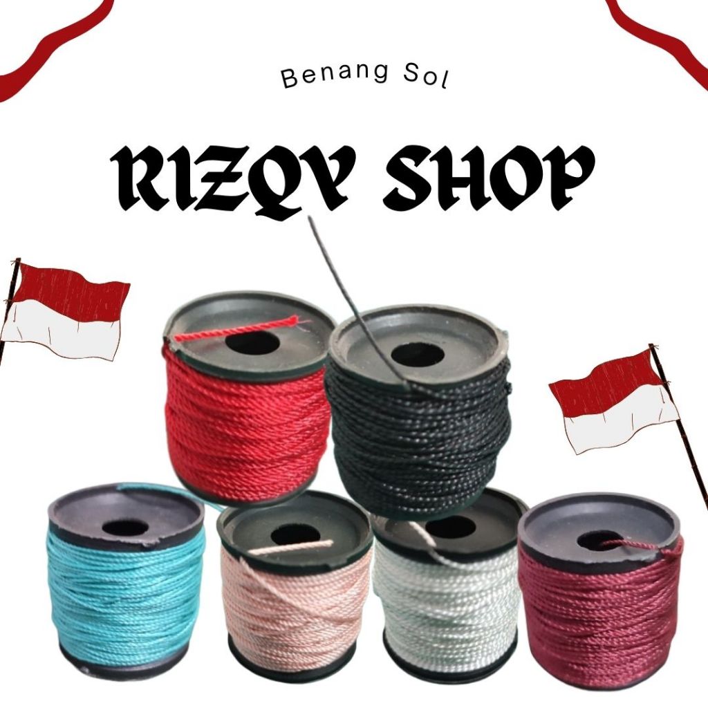 Jual Benang Sol Sepatu Benang Nylon Jahit Sepatu Sendal Dan Tas ...