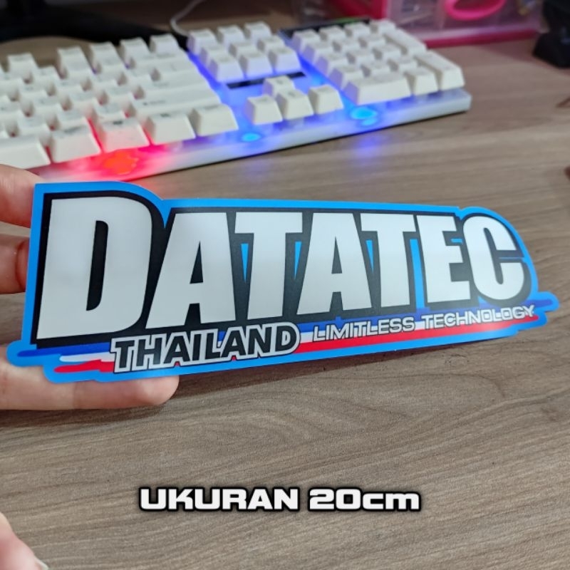 Jual Stiker DATATEC besar 20cm cocok untuk mobil diesel cumi darat thailand | Shopee Indonesia