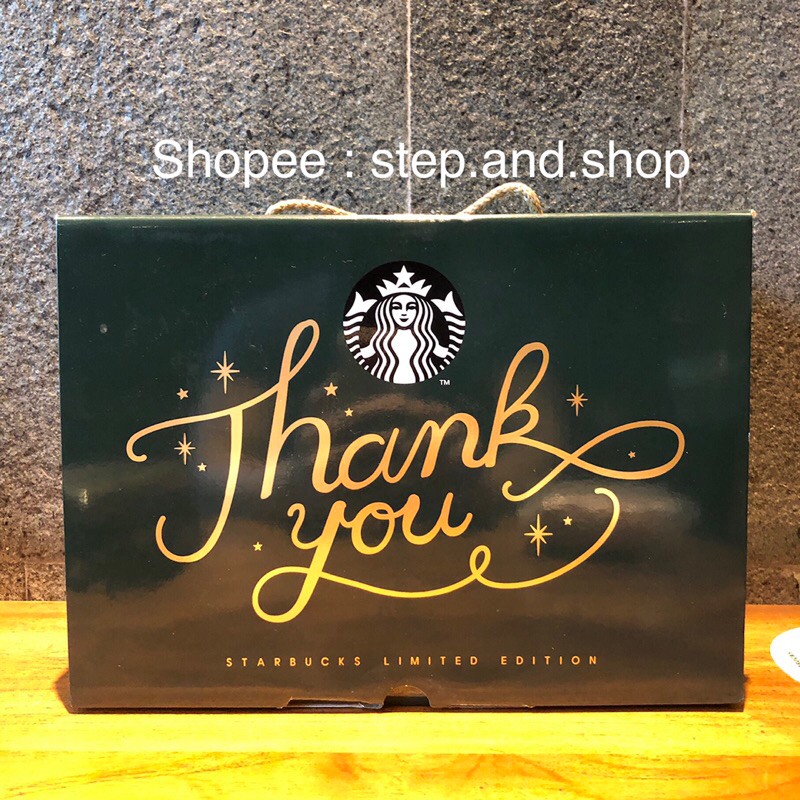 Jual Starbucks Gift Box - Hard Box - Large Size - Thank You Edition ...
