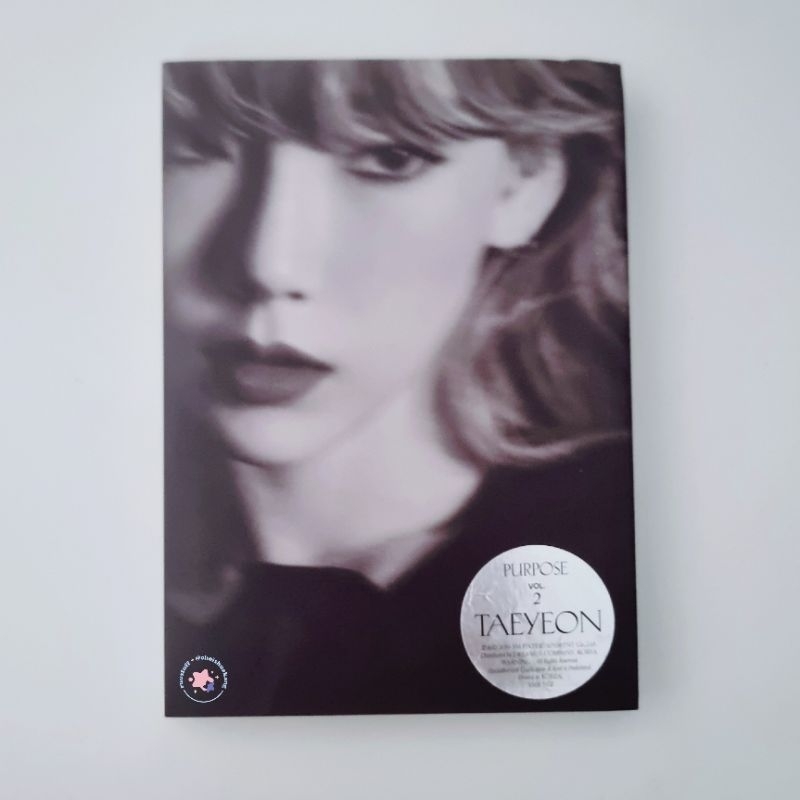Jual [Album Photobook Only] Taeyeon Purpose White Ver | Shopee Indonesia