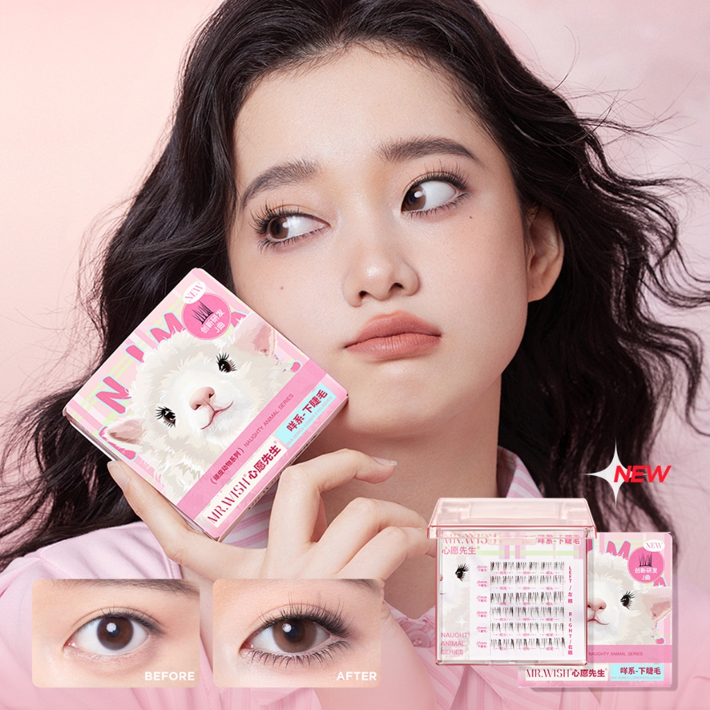 Jual NEW ARRIVAL !!! NAUGHTY ANIMAL SERIES LOWER EYELASHES BAA SHEEP ...