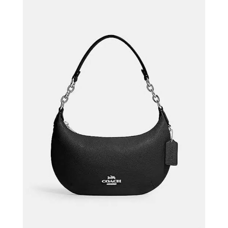 Jual Coach mini payton hobo shoulder bag black | Shopee Indonesia