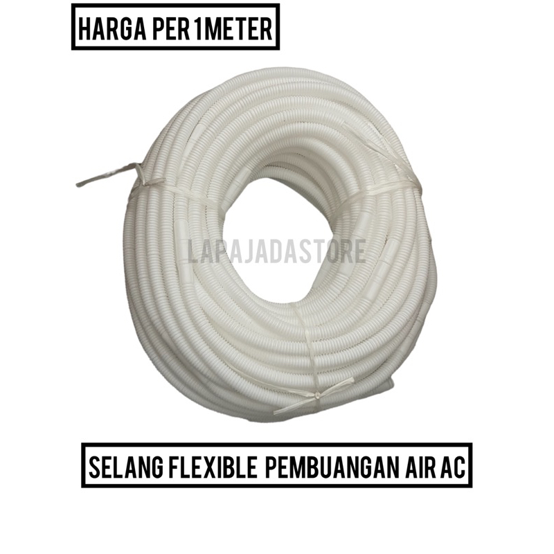 Jual SELANG PEMBUANGAN AIR AC / SELANG FLEKSIBEL DRAIN AC | Shopee ...