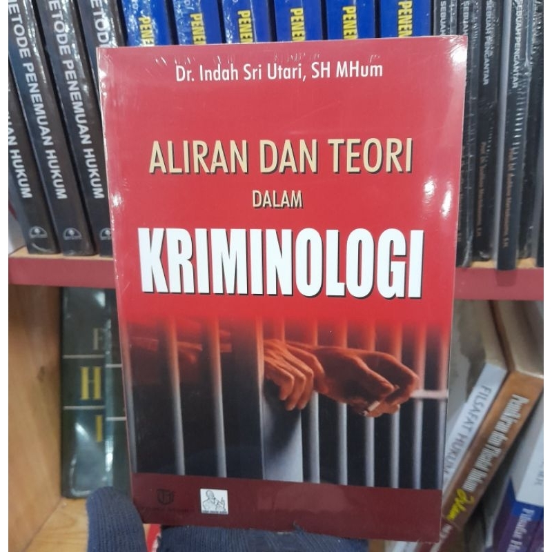 Jual Buku Original HVS Aliran dan Teori dalam Kriminologi - Indah Sri Utari | Shopee Indonesia