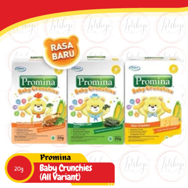 Jual Promina Baby Crunchies 20gr (8bulan+) All Variant | Shopee Indonesia