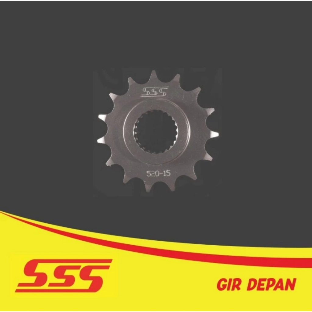 Jual Gear Depan SSS 520 Kawasaki NInja 250 | Shopee Indonesia