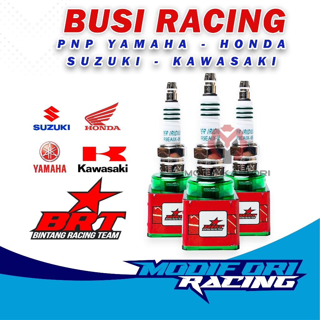 Jual BUSI RACING - Busi BRT Super Iridium Beat Scoopy Vario Nmax Aerox Mio M3 PCX BUSI RACING ...