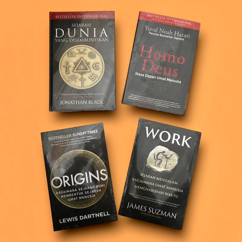 Jual Paket Buku Sejarah Dunia Yang Disembunyikan Jonathan Black, Homo ...