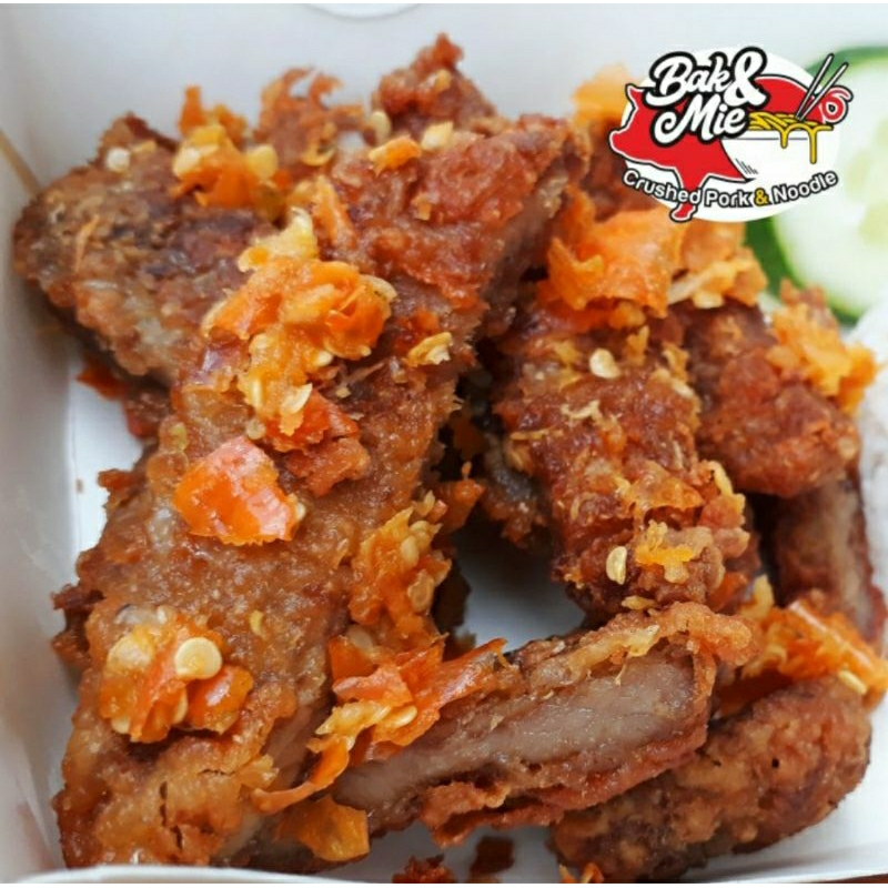Jual Babi Goreng Crispy Sambal Geprek (2 porsi) | Shopee Indonesia