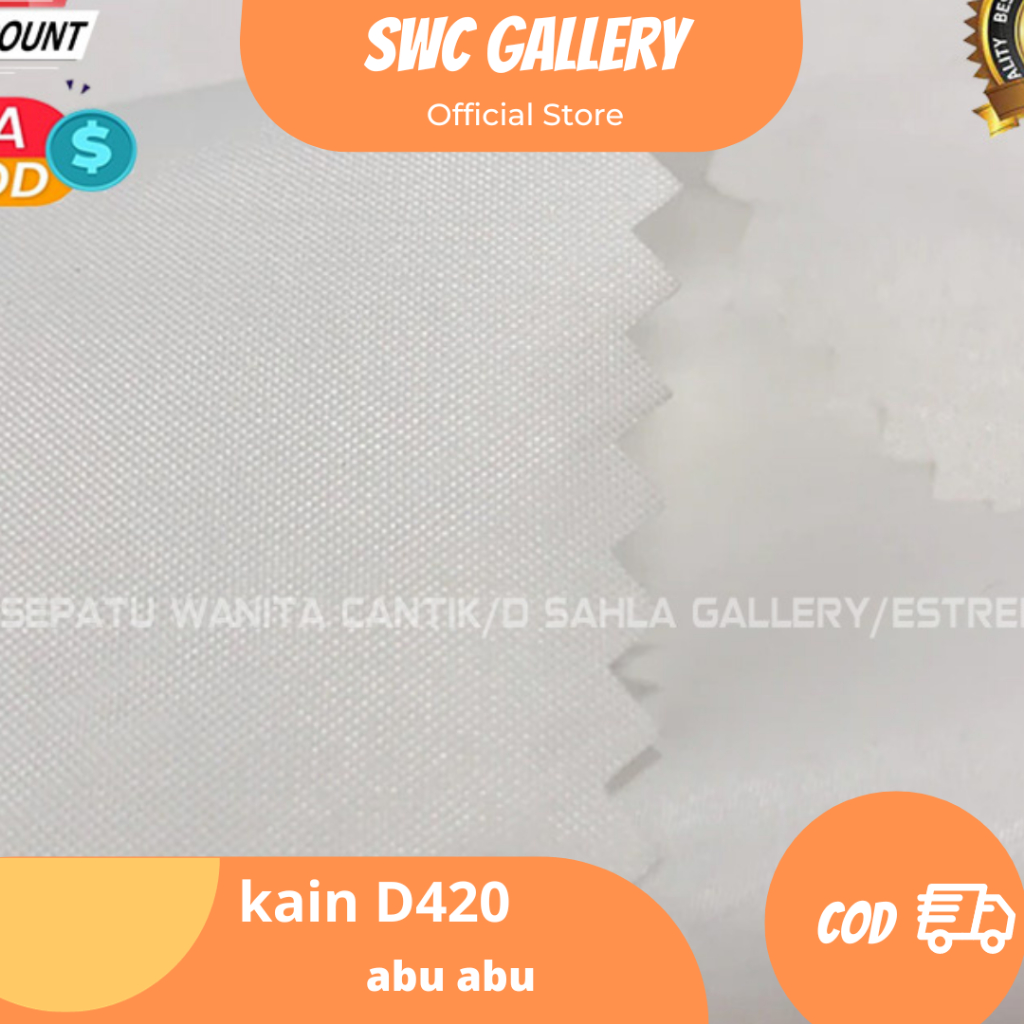 Jual Kain Tenda D420 Tenda Polyester Oxford 420d Tahan Air Hujan Meteran abu abu silver | Shopee ...