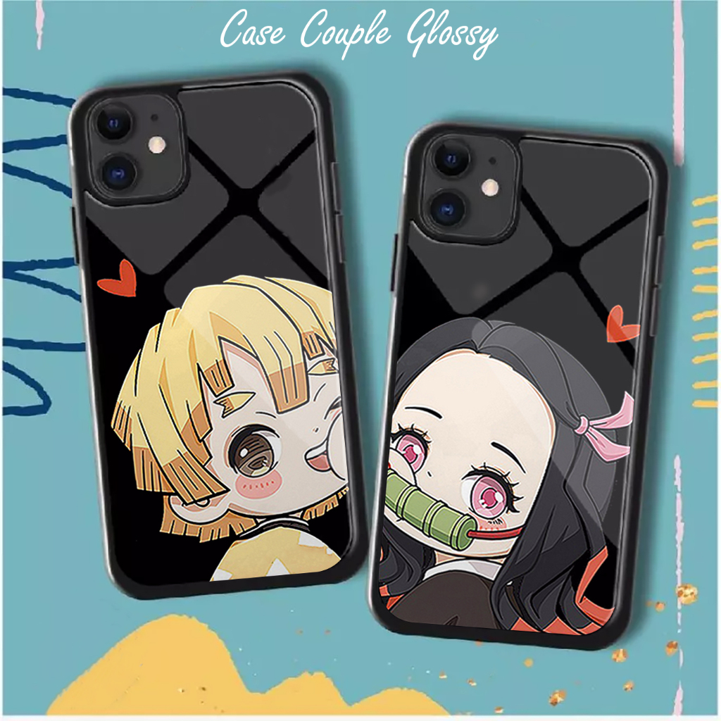 Jual PC19# Terbaru Case Couple Hardcase 2D Glossy Anime zenitsu ...