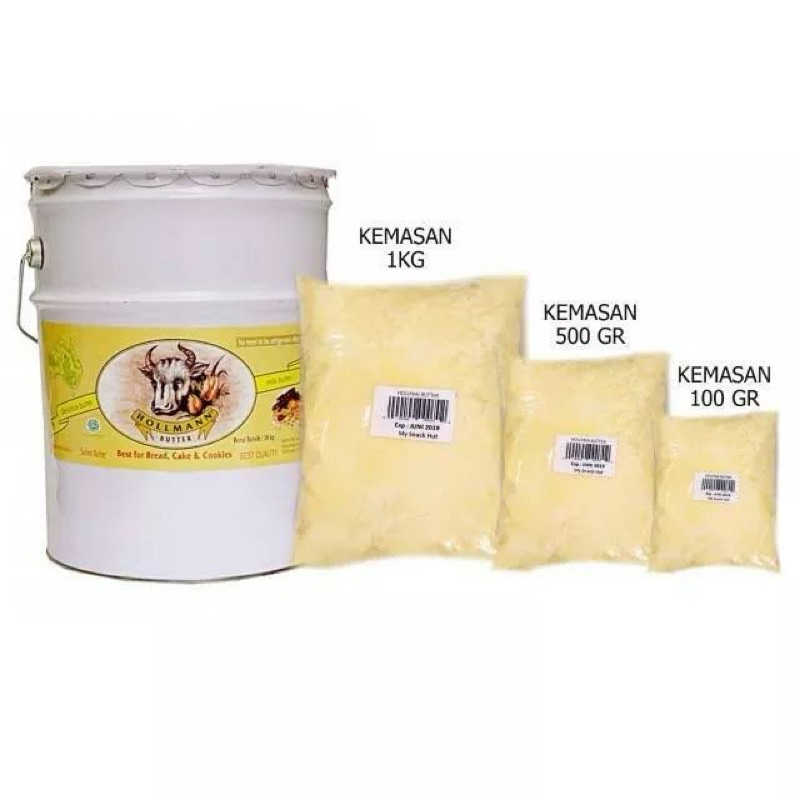 Jual Holman Butter kemasan 250gr - 1 kg exp: 24/02/25 | Shopee Indonesia