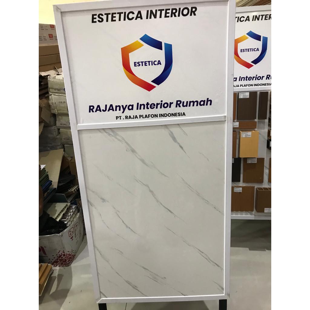 Jual Marmer Panel PVC Dekorasi Dinding Motif Corak Marmer UV Marble ...